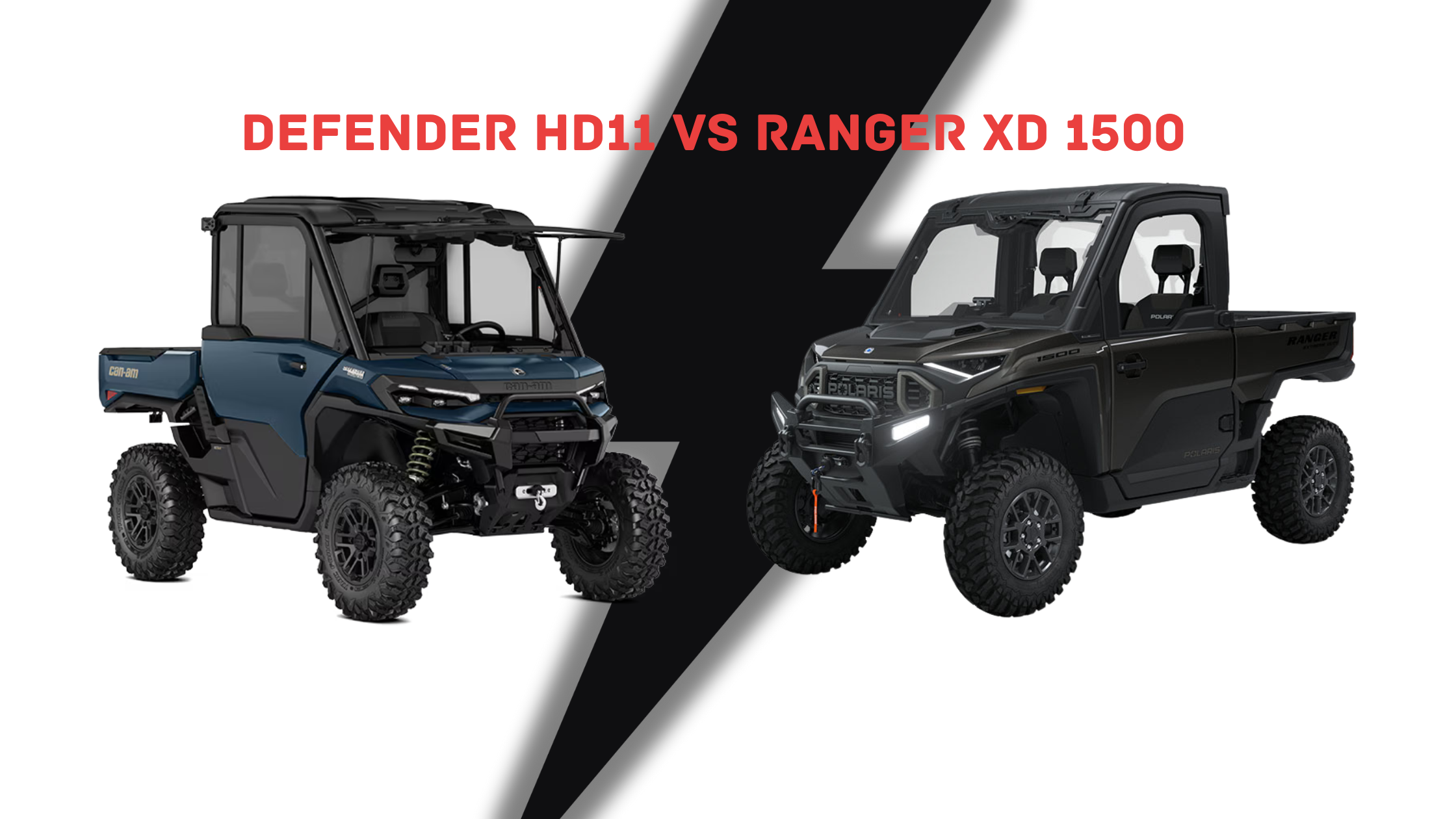 Polaris Ranger 1500 vs. Can-Am Defender HD11 – Thumper Fab