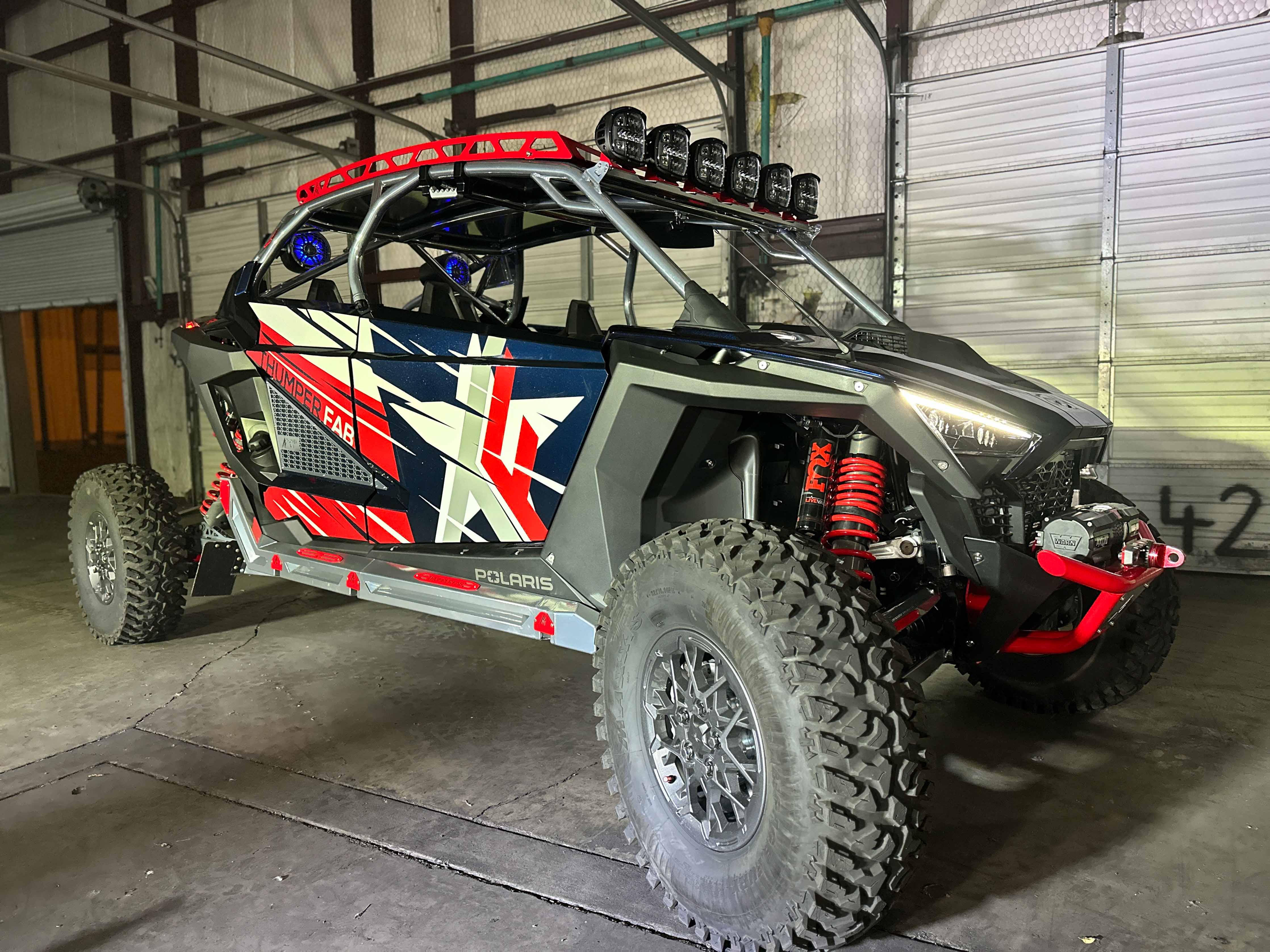 Polaris RZR PRO R Texas Edition built for SEMA 2022 | Thumper Fab