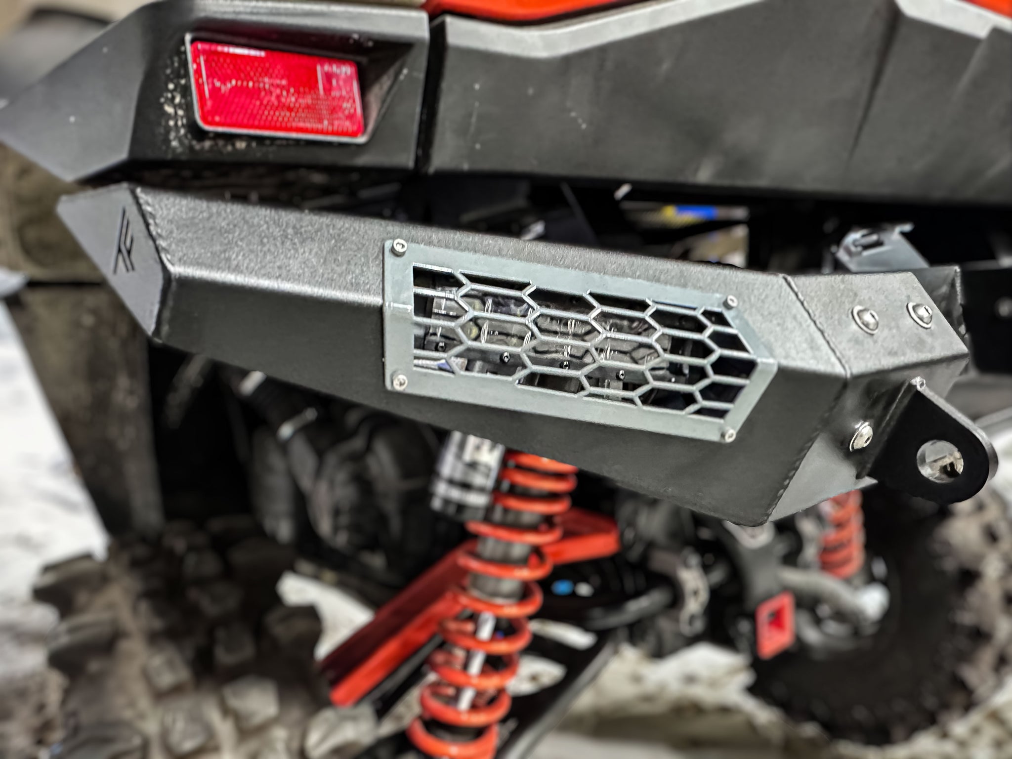 Can-Am Commander Winch Ready Rear Bumper - ELITE EDITION – Thumper Fab