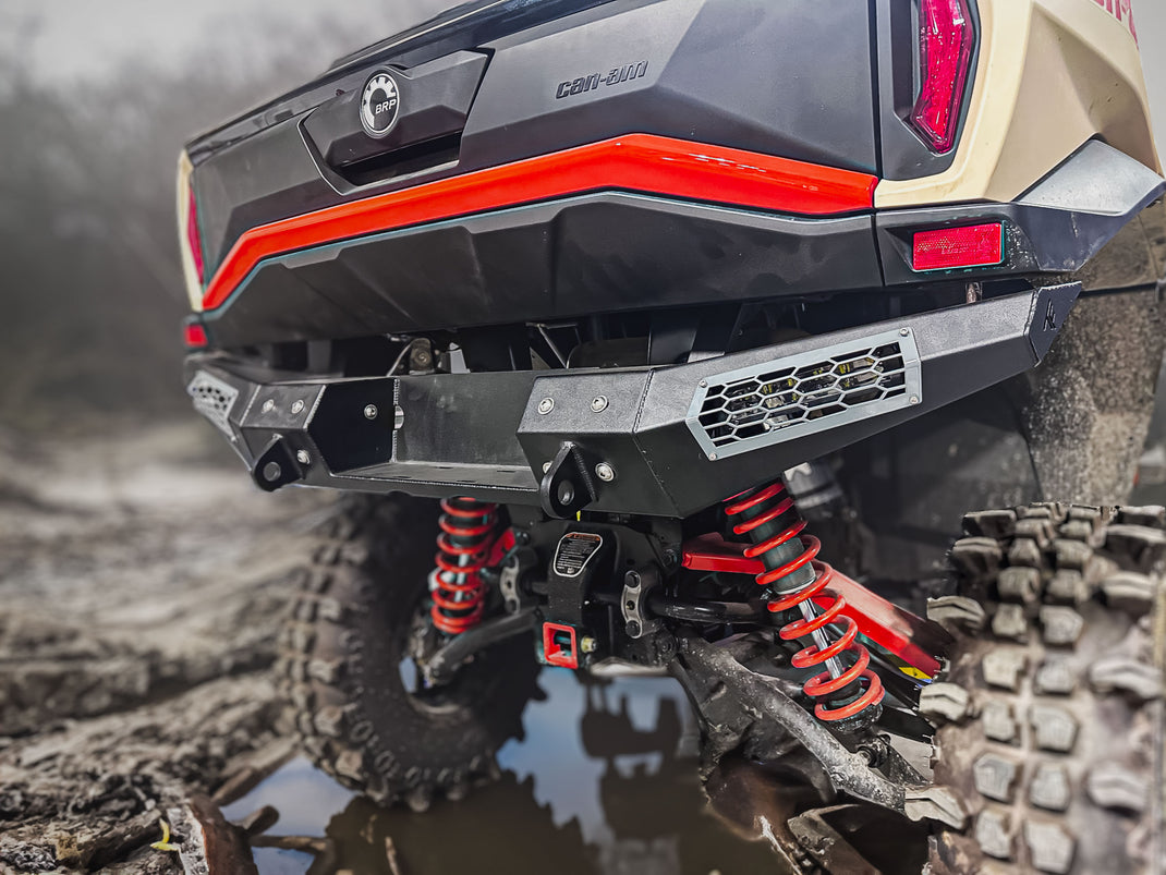 Can-Am Commander Winch Ready Rear Bumper - ELITE EDITION – Thumper Fab