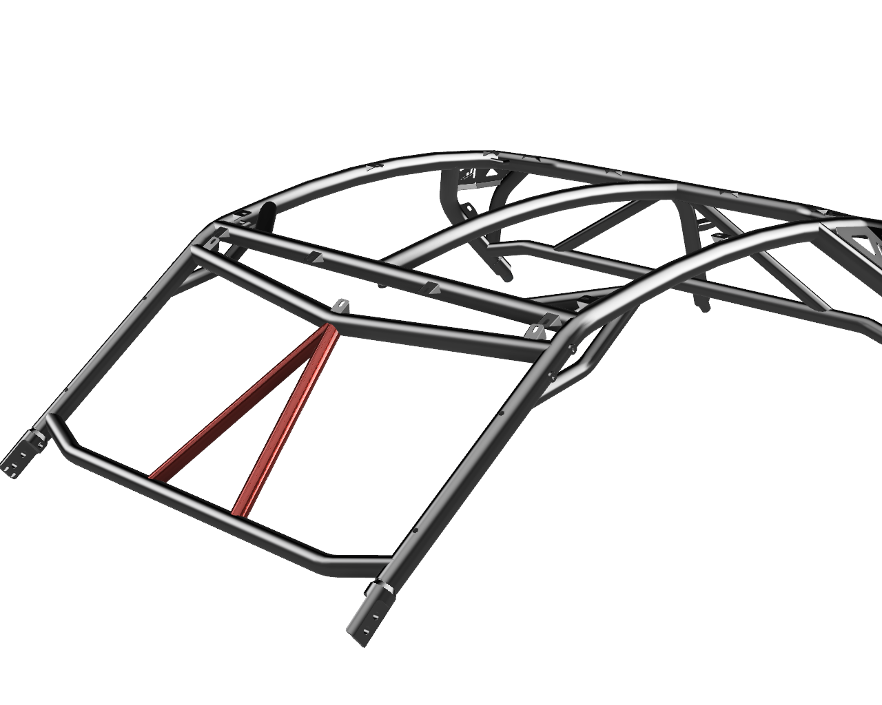 Cage Option: Front Intrusion Bars Lo-Brow RZR PRO R (2-Seat) – Thumper Fab