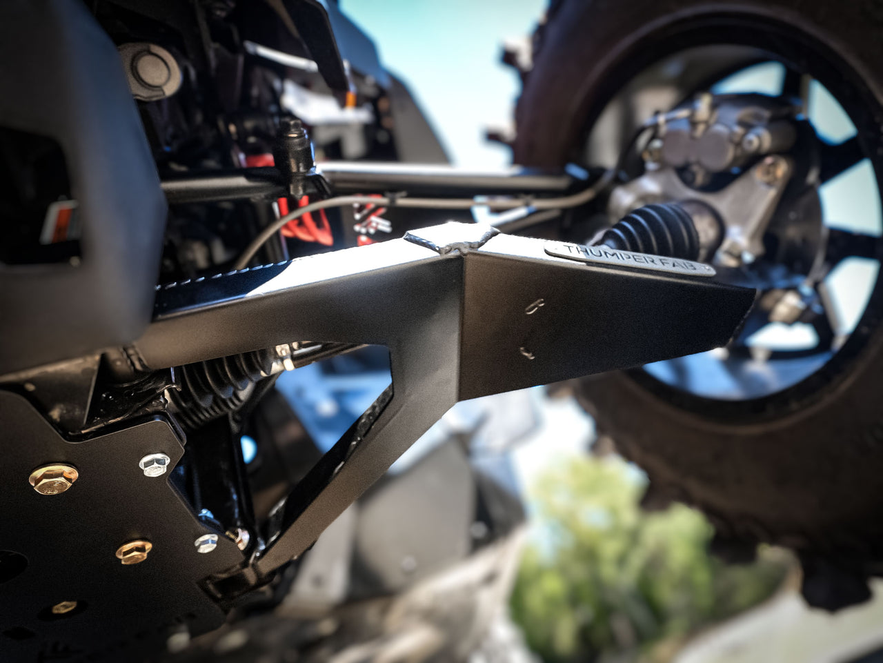 Can-Am Commander Boxed Forward Control Arms with Bushings Non-Installe ...
