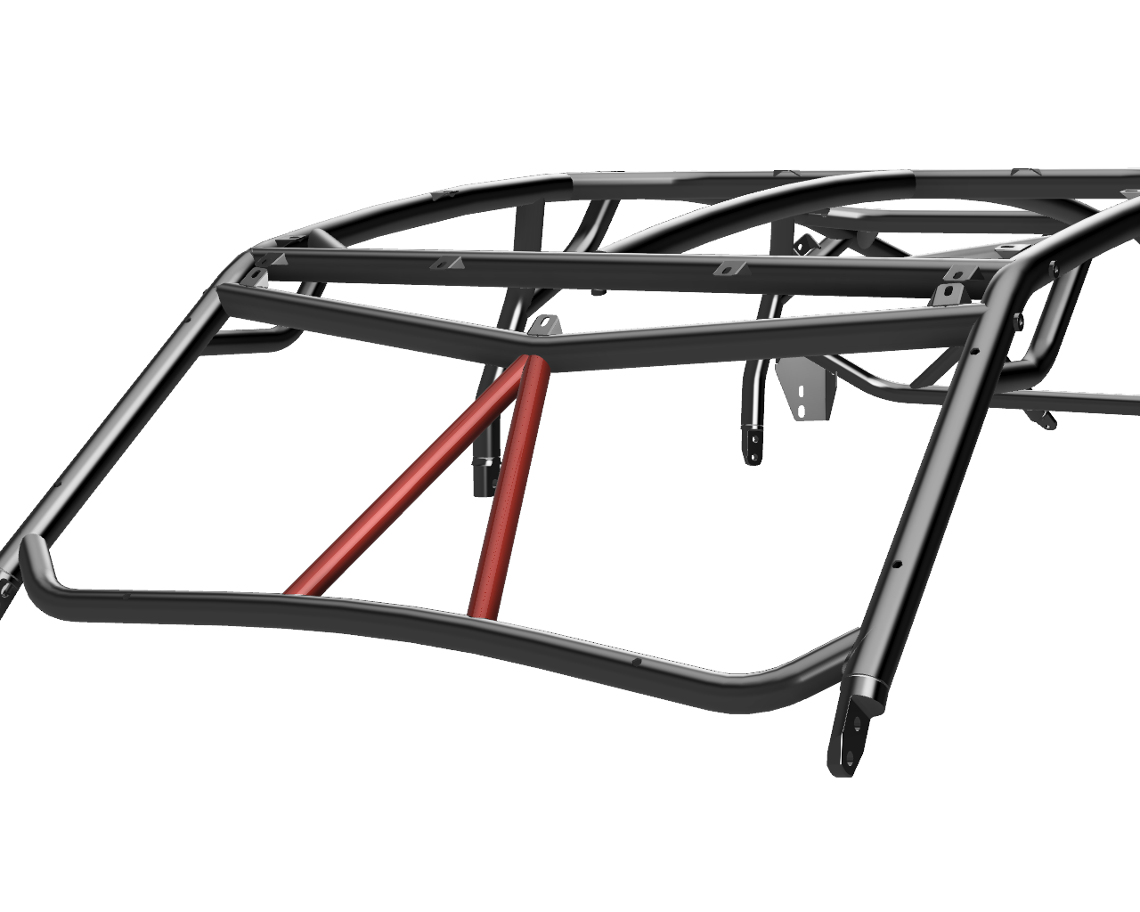 Cage Option: Front Intrusion Bars Lo-Brow KRX (4-Seat) – Thumper Fab