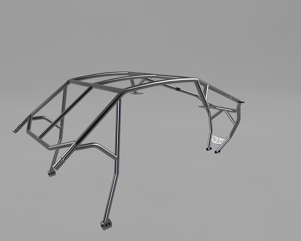 Can-Am Maverick X3 Race Roll Cage w/ Integrated Rear Bumper (2-seat ...