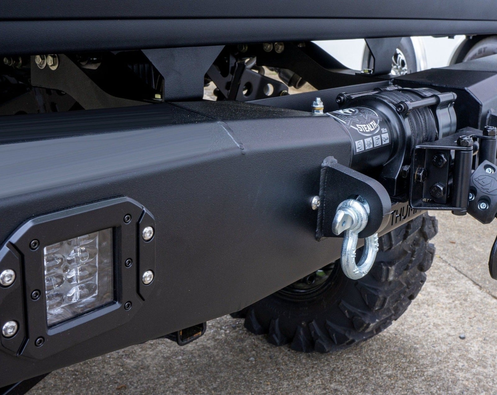 Polaris Ranger Rear Winch Bumper – Thumper Fab