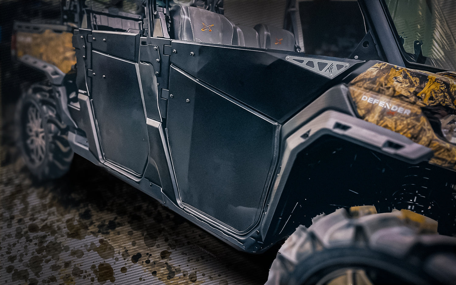 Thumper Fab Can-Am Defender MAX Half Doors (CREW)