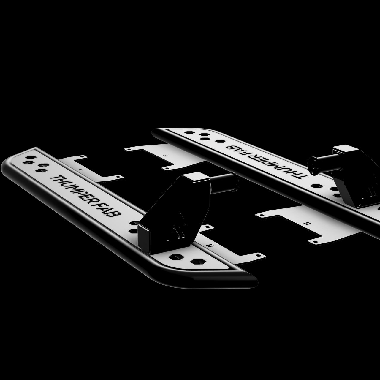 Can-Am Defender 3-Seat Nerf Rails – Thumper Fab