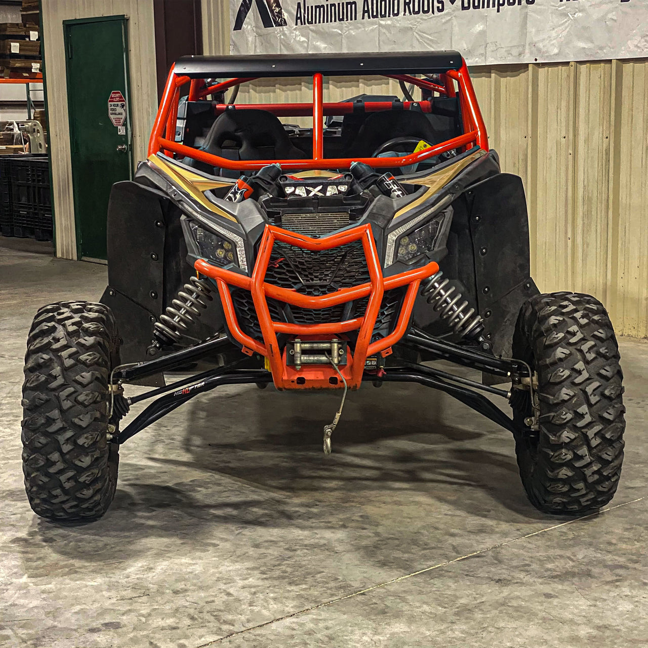 Can-Am Maverick X3 Race Roll Cage w/ Integrated Rear Bumper (2-seat ...