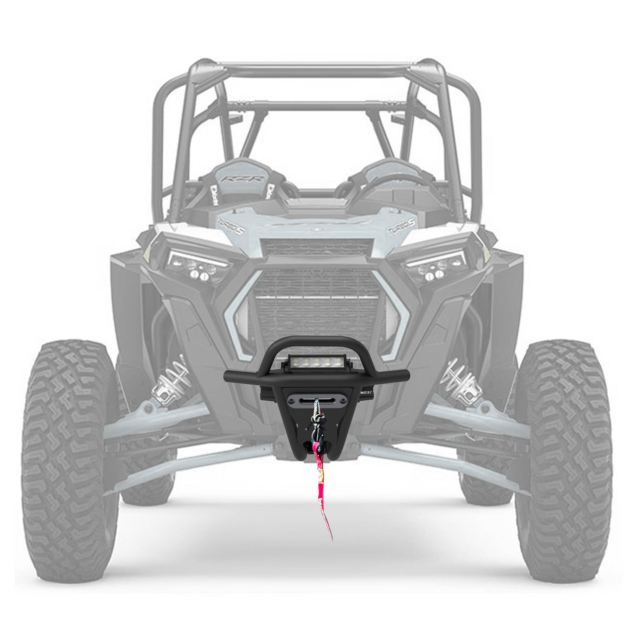 Polaris RZR Turbo S Front Winch Sport Bumper – Thumper Fab
