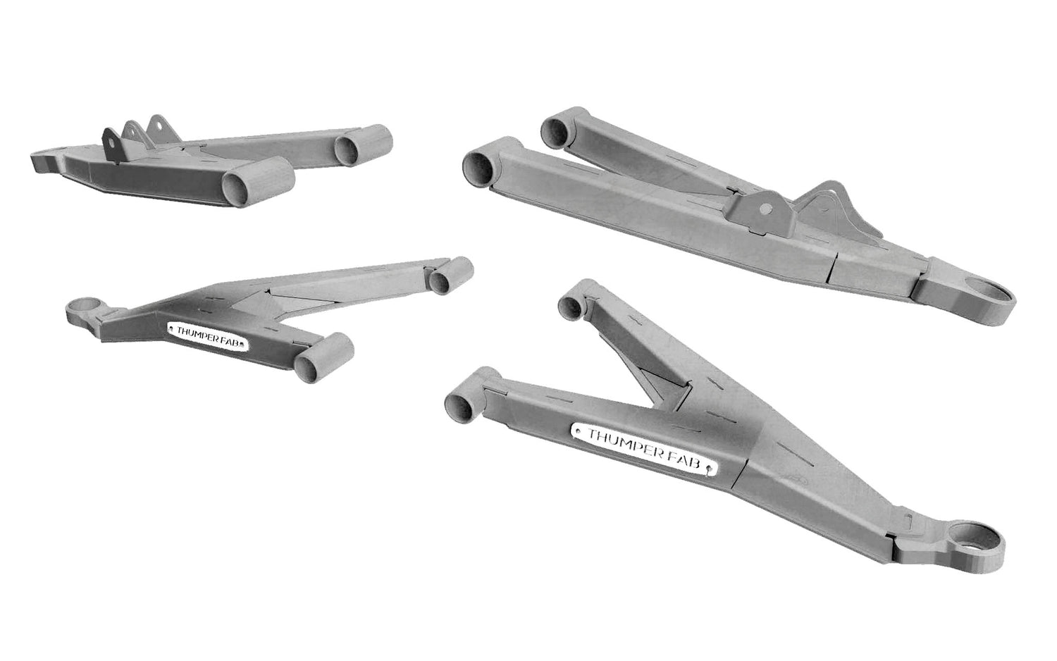 Polaris Ranger Boxed Front Forward Control Arms – Thumper Fab