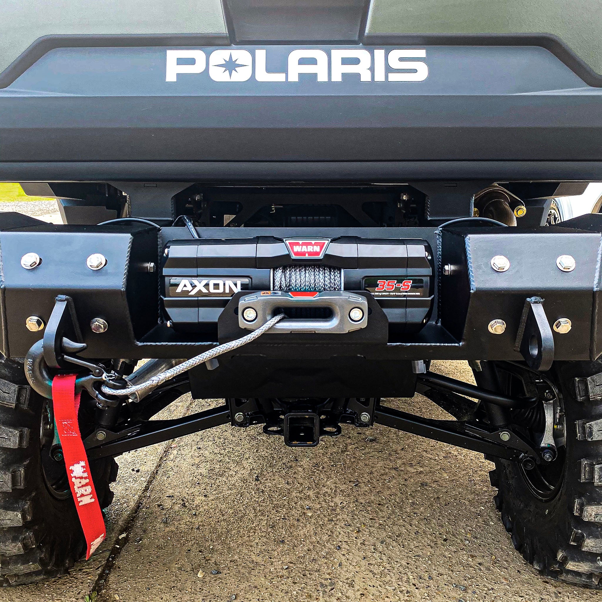 Polaris Ranger Rear Winch Bumper - ELITE EDITION – Thumper Fab