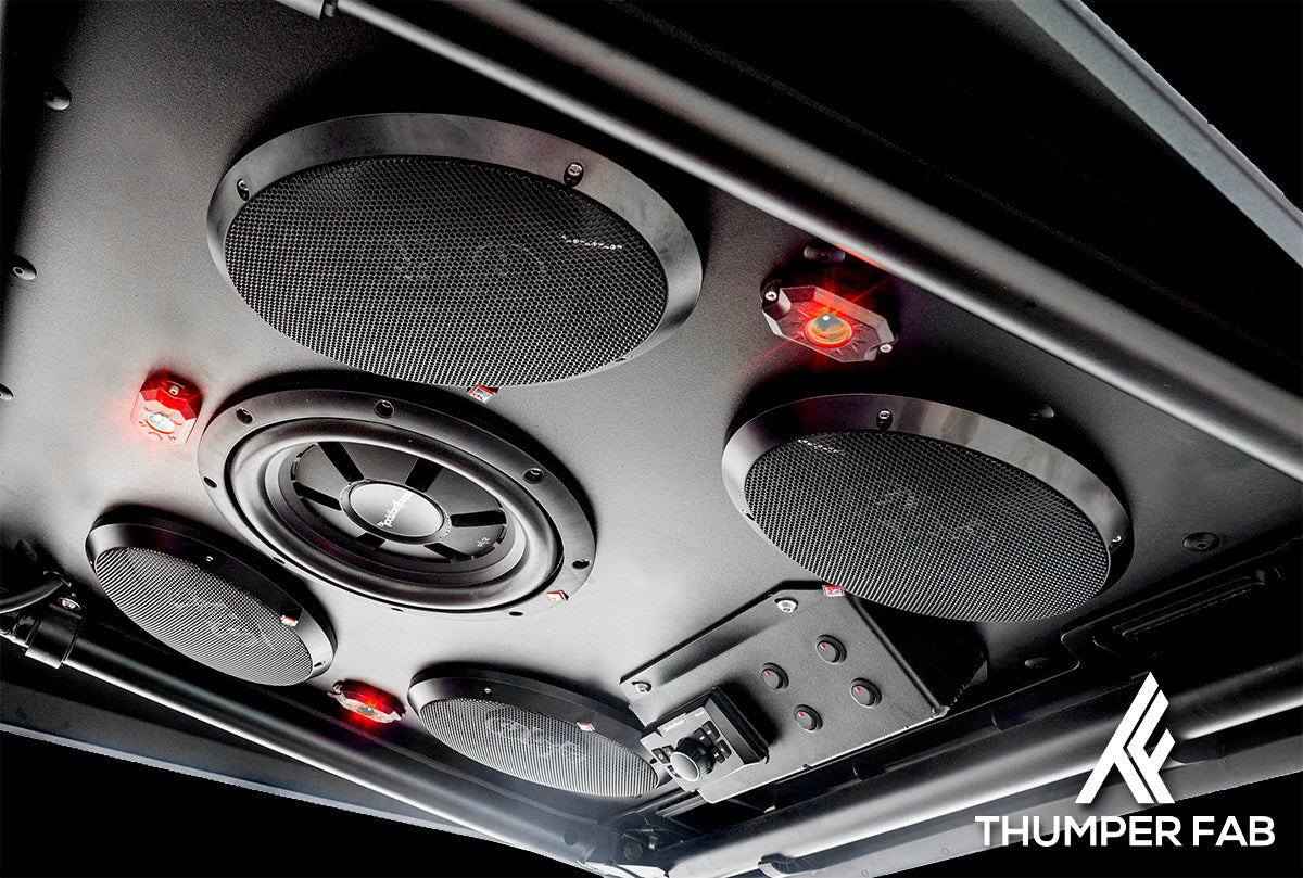 Polaris RZR Audio Roof (2-Seat) – Thumper Fab