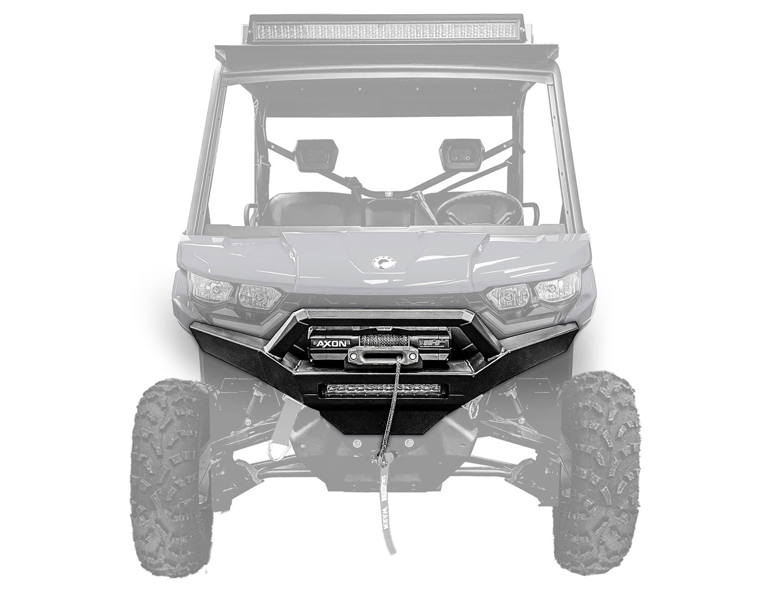 Can-Am Defender Front Winch Bumper – Thumper Fab