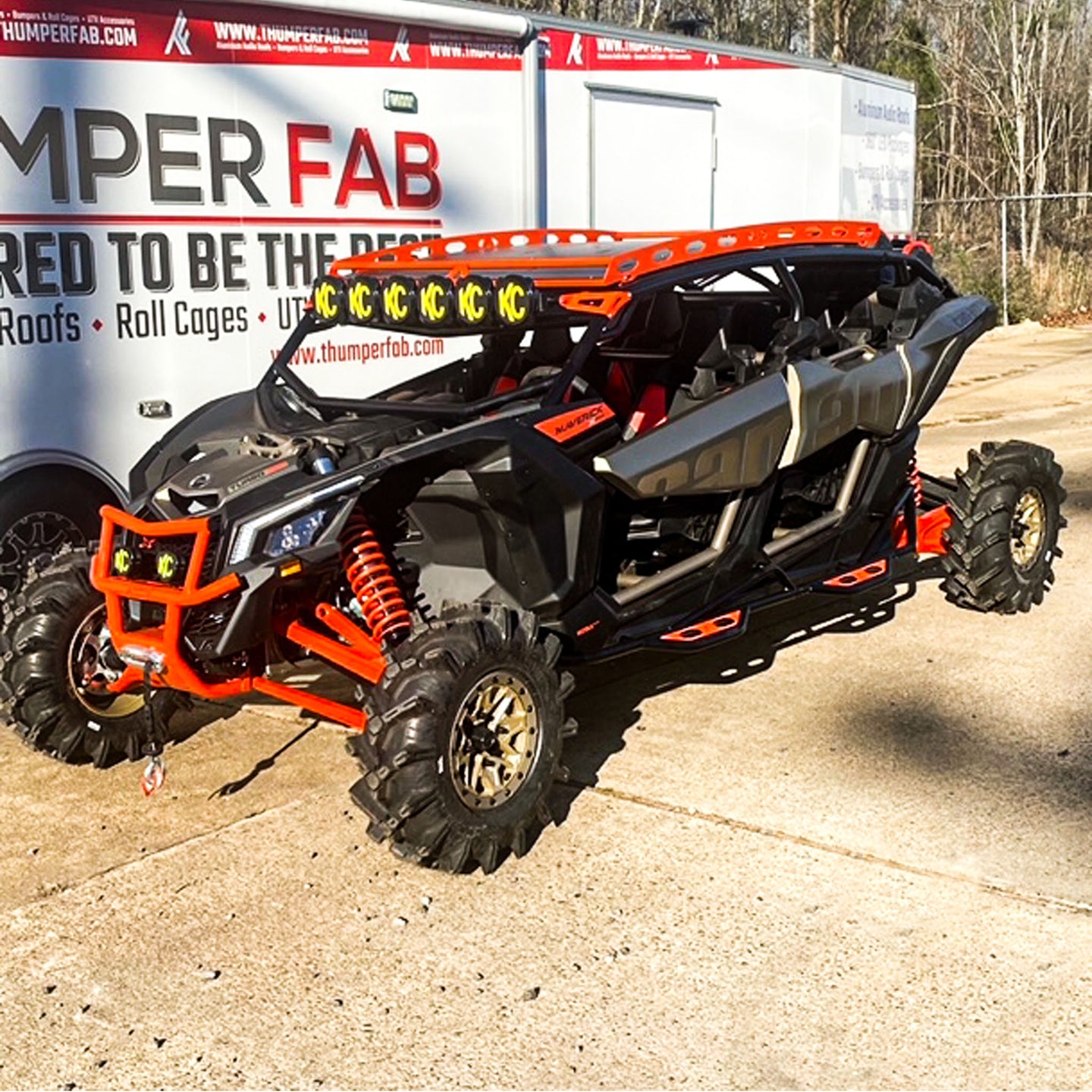 Can-Am Maverick X3 MAX - Roof Rack – Thumper Fab