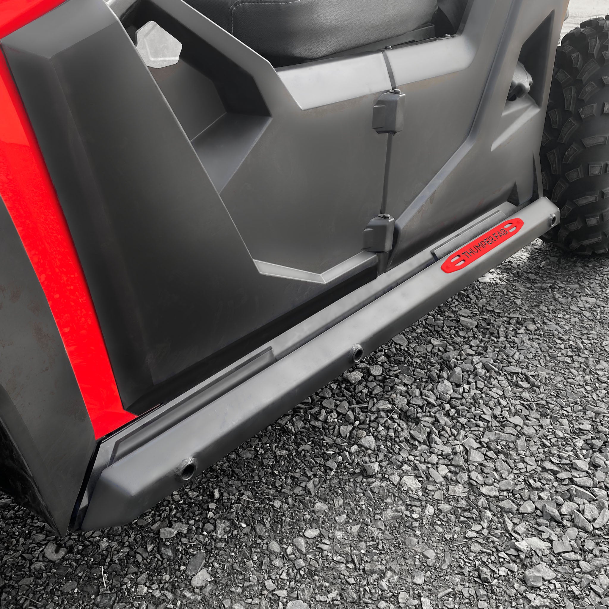 Tracker 800SX Nerf Rails (3-seat) – Thumper Fab
