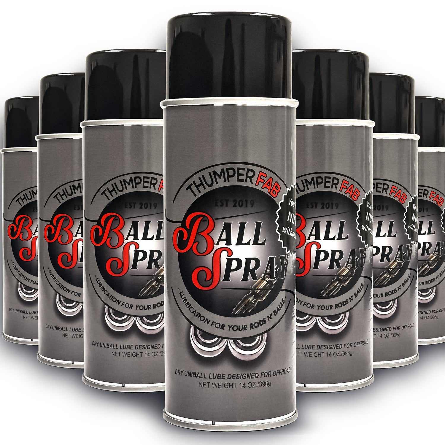 Thumper Fab Ball Spray for Offroad Suspension