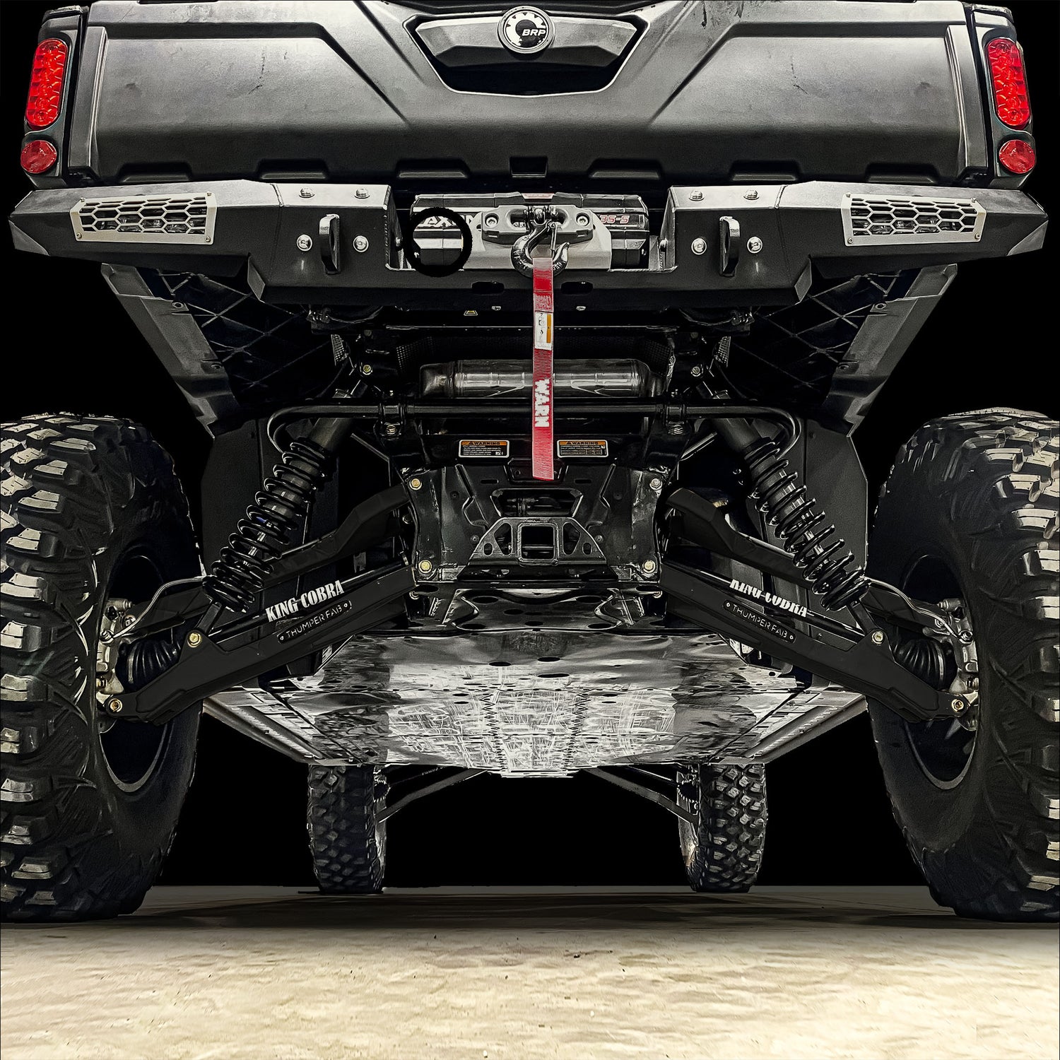 Defender Long Travel Suspension Kit (Non-Installed) – Thumper Fab