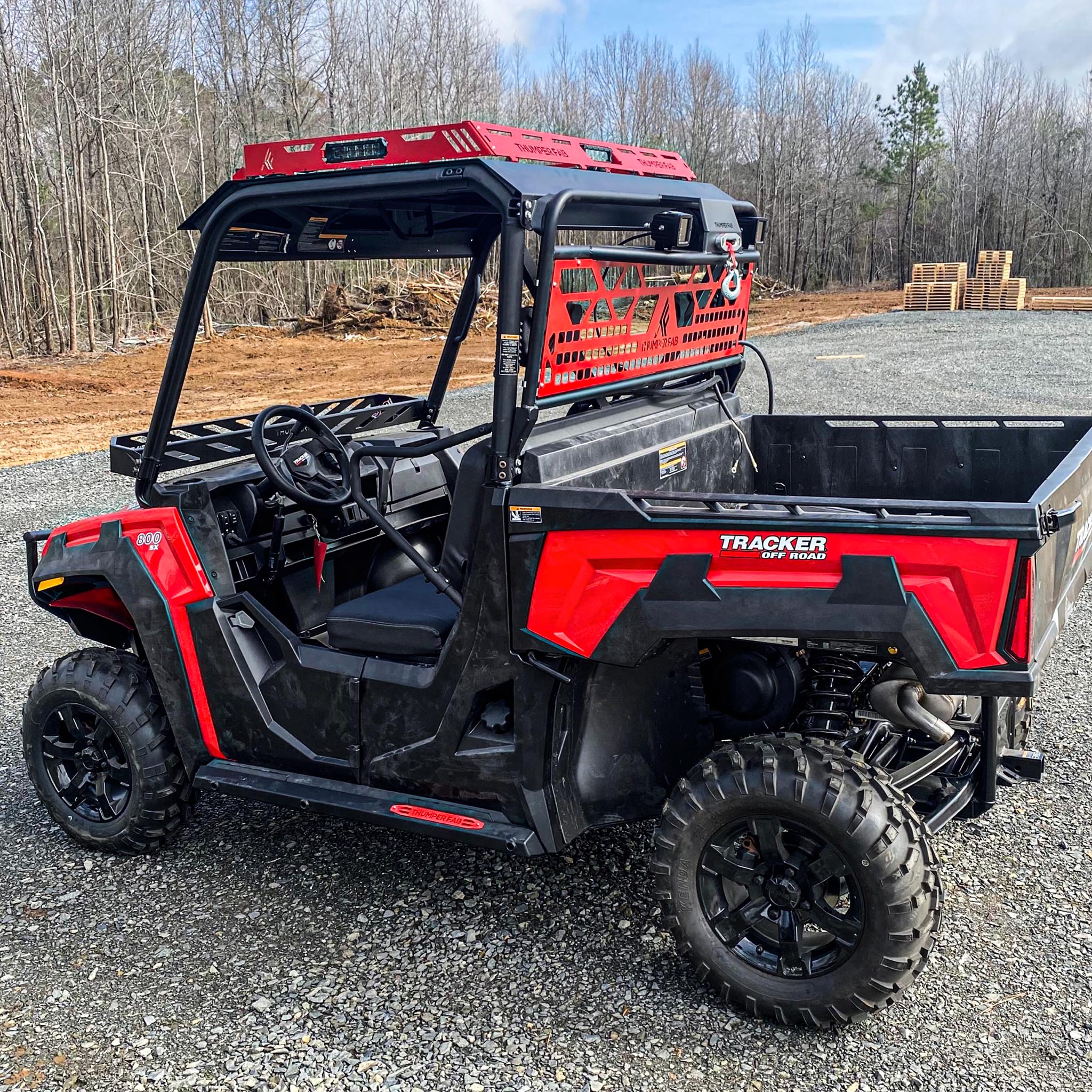 Tracker 800SX 3-Seat Roof (Level 1) – Thumper Fab