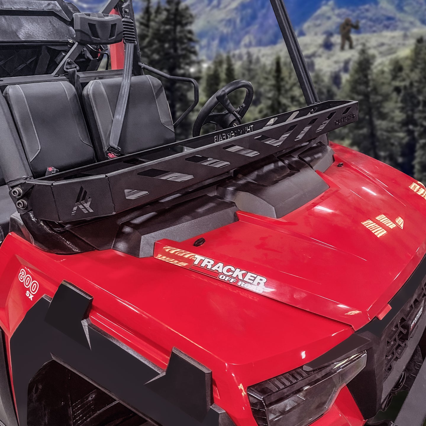 Tracker 800SX Front Basket – Thumper Fab