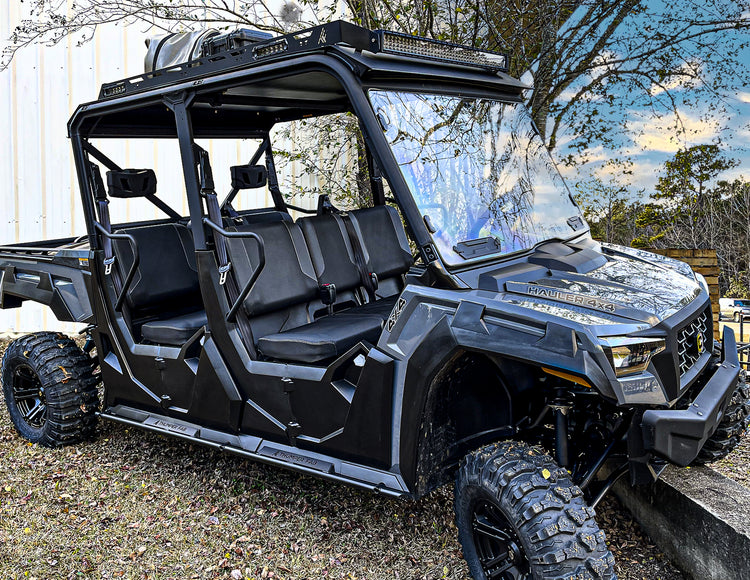Tracker 800SX Roof with Roof Rack-Crew (Level 1) – Thumper Fab